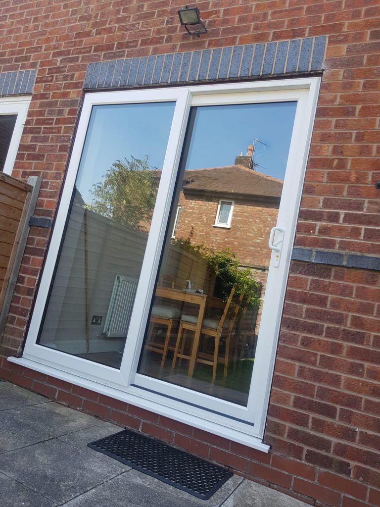 Frecnh doors with header course - CES Windows